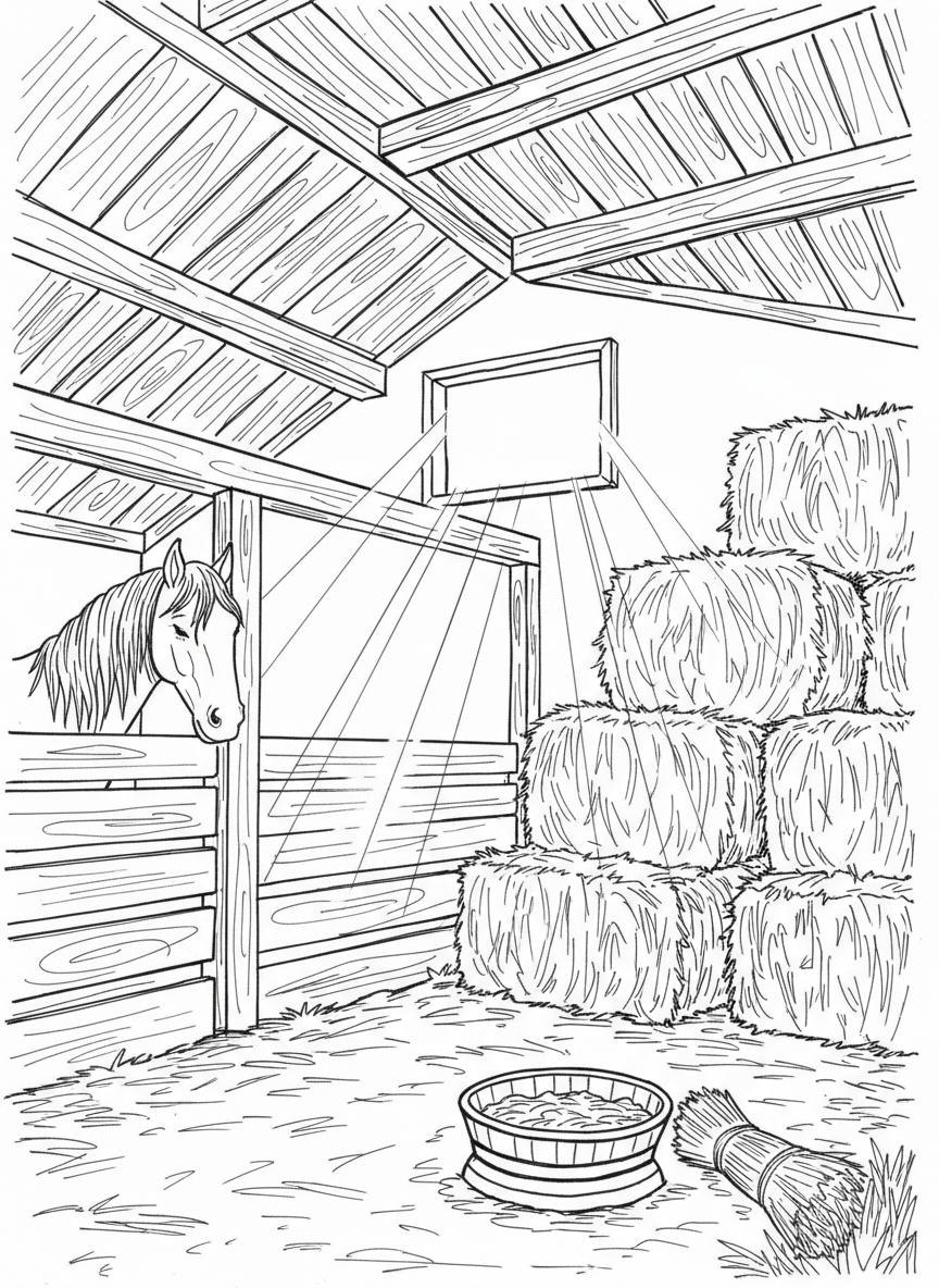 Free Printable Farm Animals Coloring Pages - ColorPrompt.ai