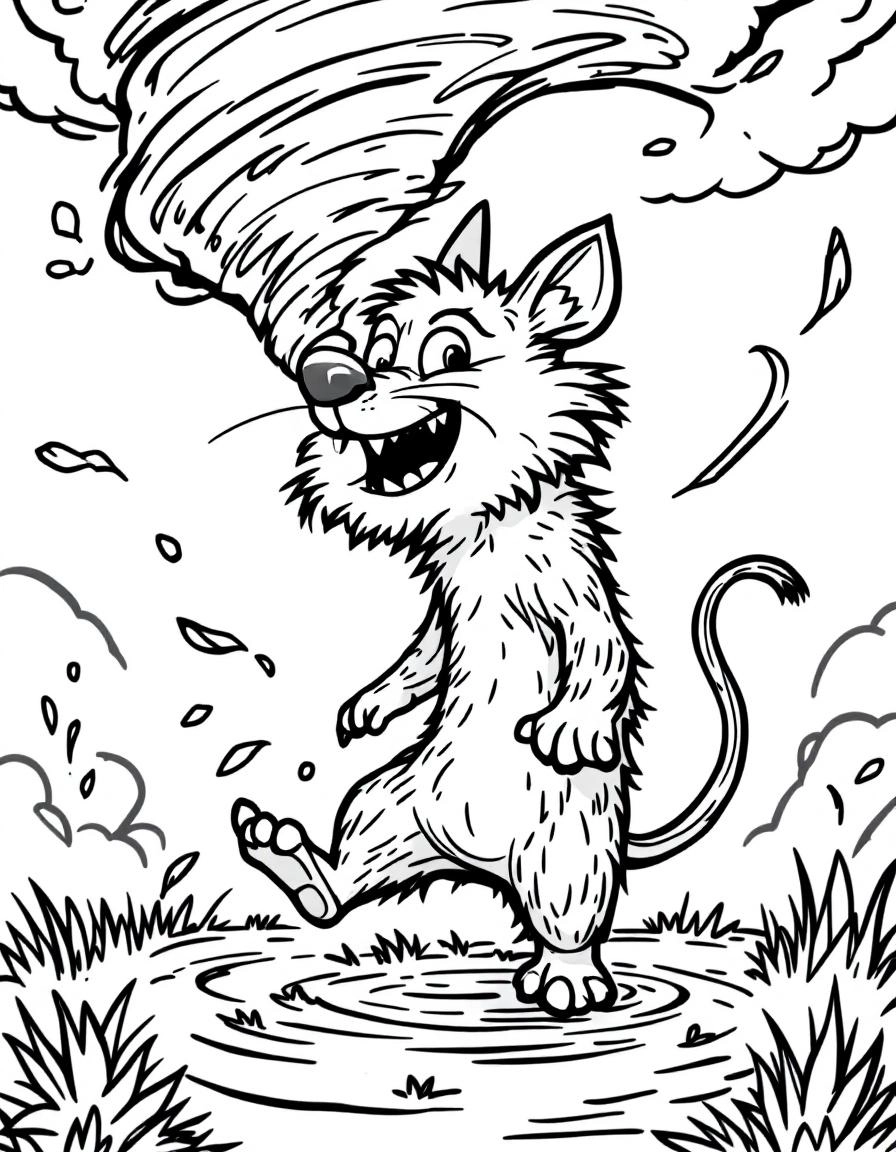 Free Printable Australian Animals Coloring Pages - ColorPrompt.ai